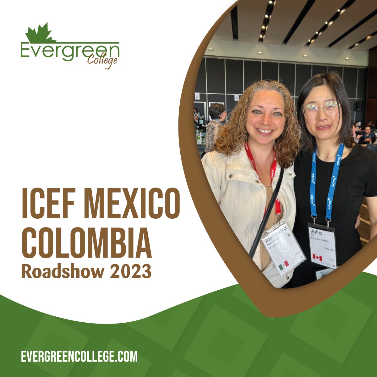 Evergreen College Participates in ICEF Events to Connect with ...